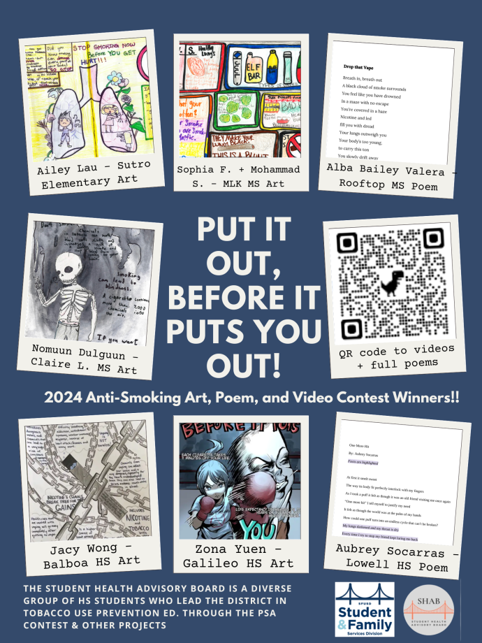 Public Service Announcement (PSA) Contest | SFUSD