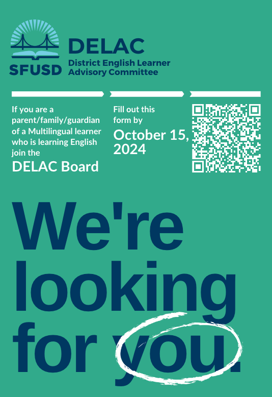 District English Learners Advisory Committee (DELAC) | SFUSD